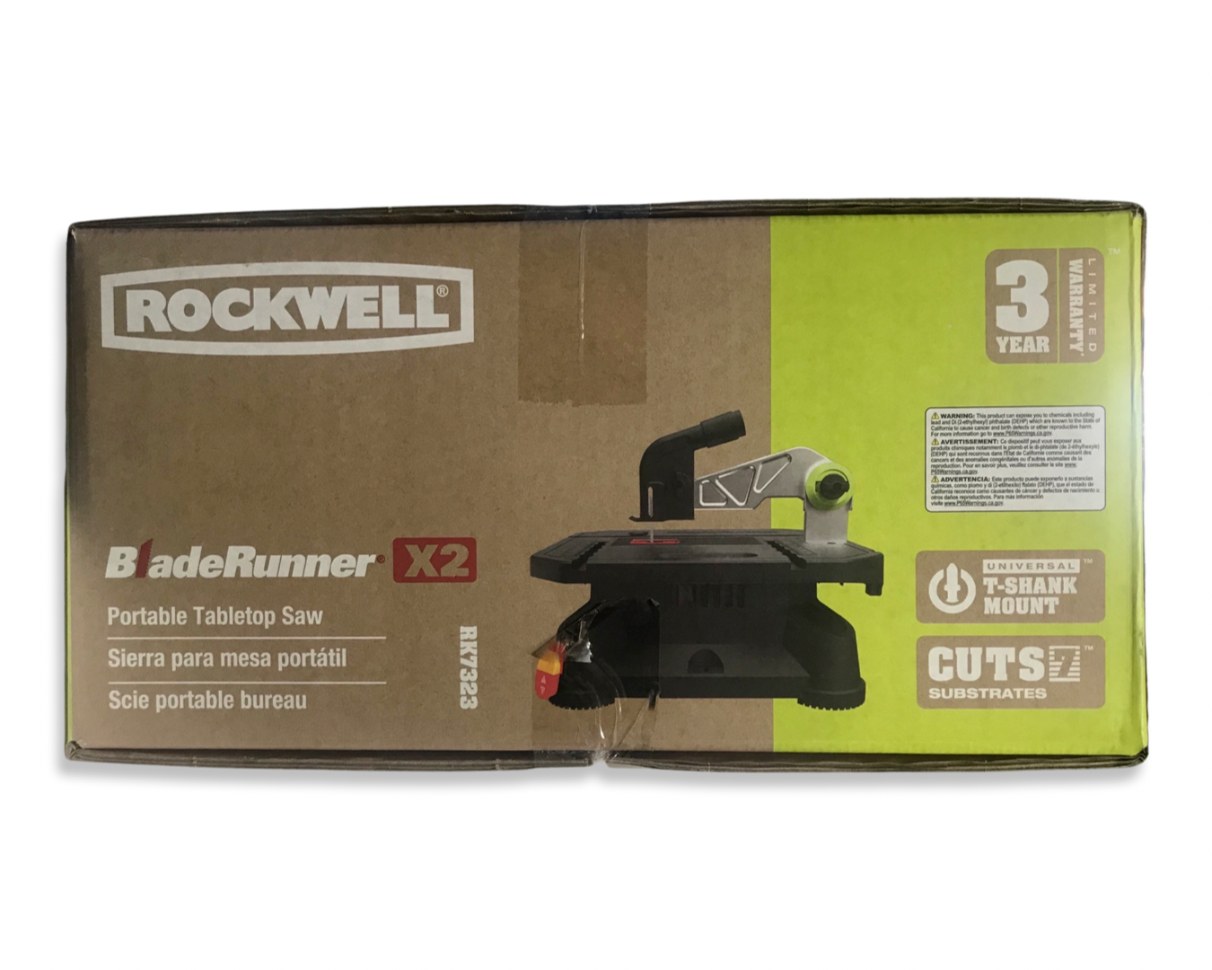 Rockwell Bladerunner RK7323 Electric Tabletop Saw for sale online | eBay