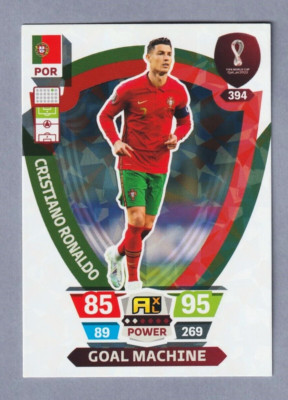 CRISTIANO RONALDO "CR7" GOAL MACHINE Card Panini Adrenalyn FIFA WC ...