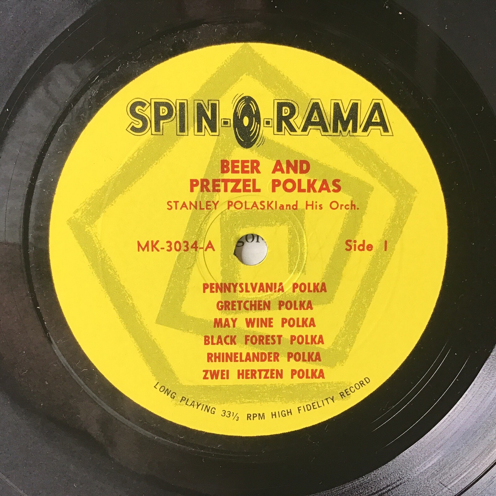 Stanley Polaski Polka Party & His Orchestra Beer & Pretzels Polkas ...