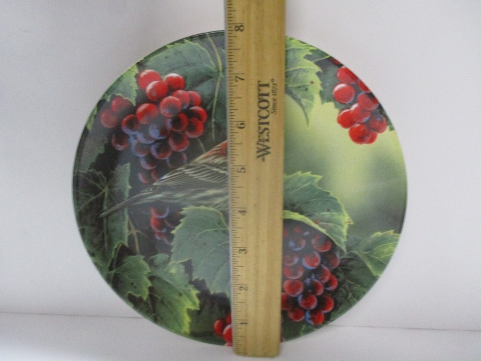 Carson Home Accents Songbirds Plate Rosemary Millette | eBay