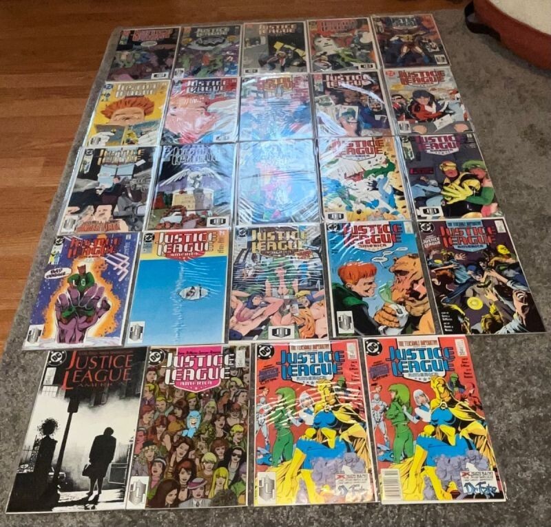 Justice League of America Run #31-51 NM Complete Adam Hughes Run / Dr ...