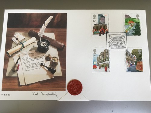 GB STAMPS RARE OFFICIAL FIRST DAY COVER 1985 ROYAL MAIL FINE ART SIGNED ...