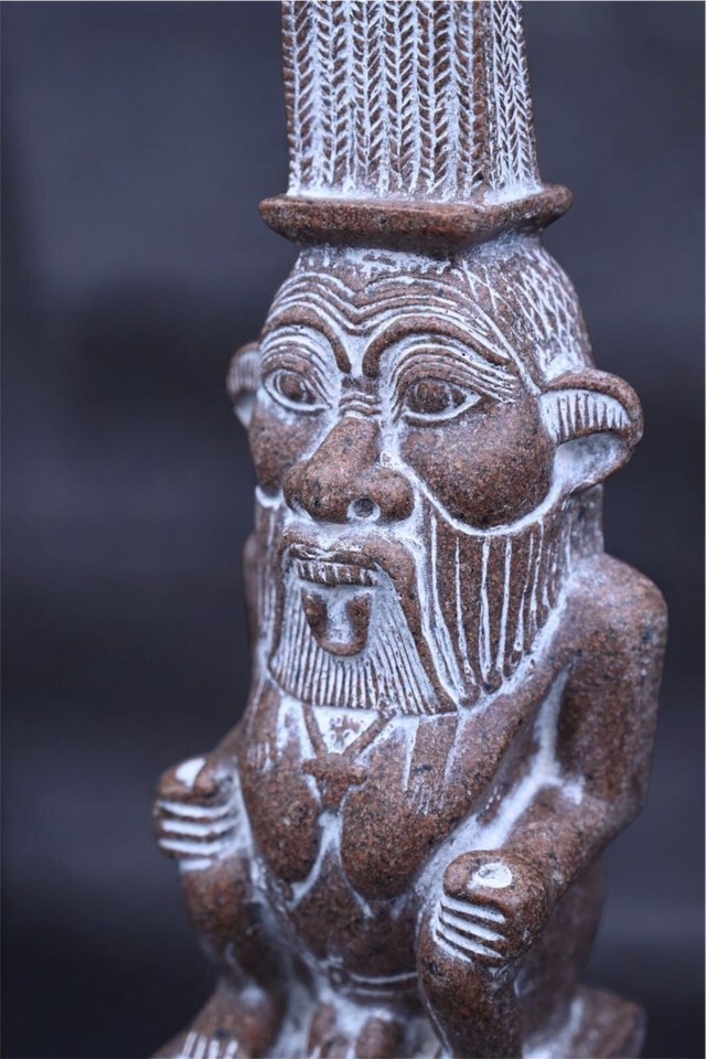Authentic statue Egyptian Antiquities Rare of God Bes God Of Fun ...