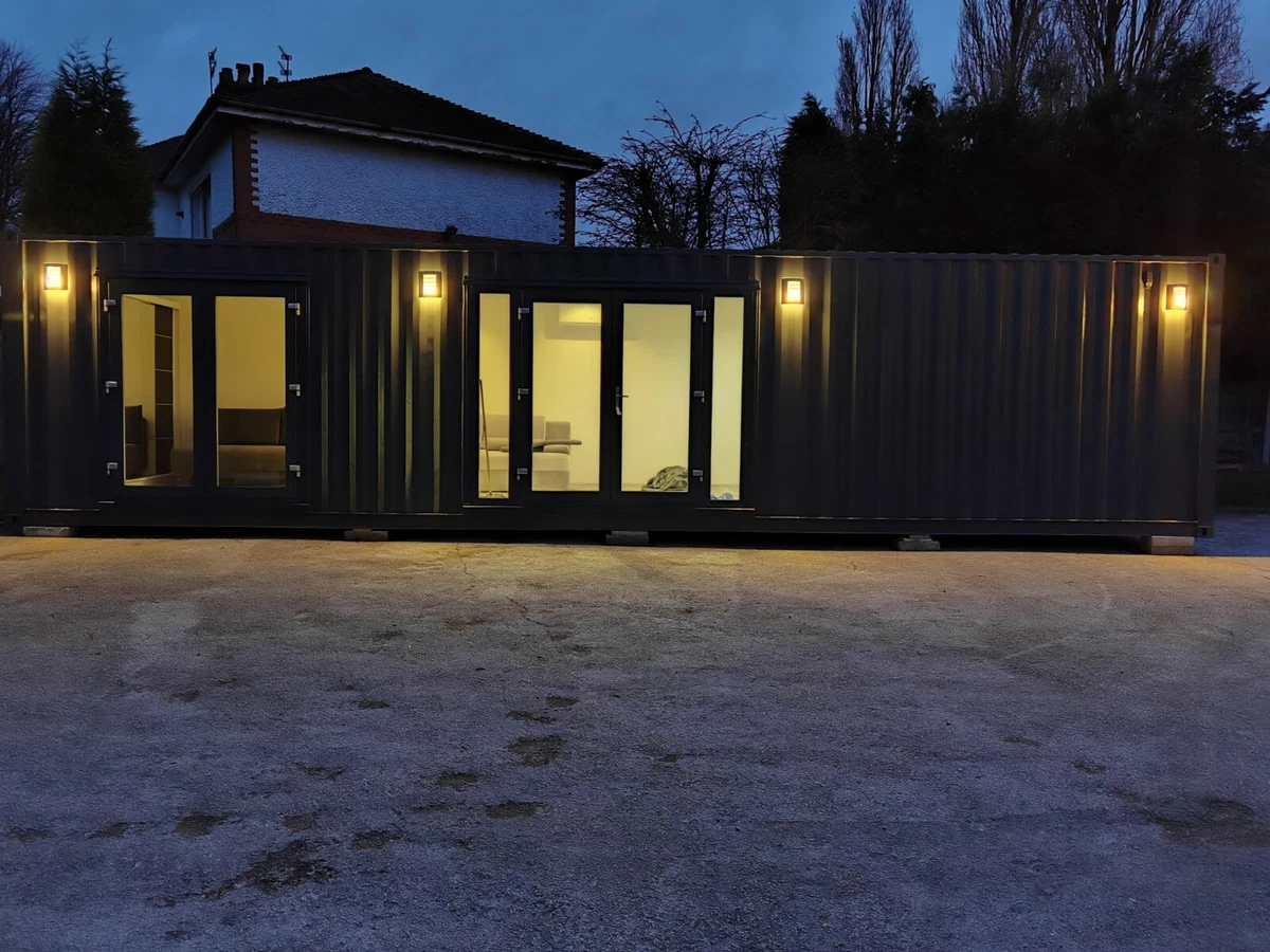 40ft High Cube Shipping Container Tiny House, 40% OFF