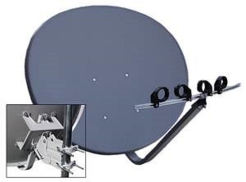 36" ELLIPTICAL SUPER SATELLITE DISH 82-91-97-110-118-119-129 HD 1000 ...