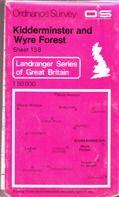 1900-Now - Ordnance Survey 1 50000 Landranger Map