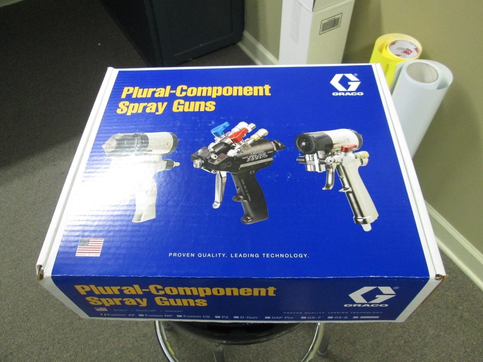 GRACO FUSION AP PLURAL-COMPONENT SPRAY GUN SPRAY FOAM POLYUREA | eBay