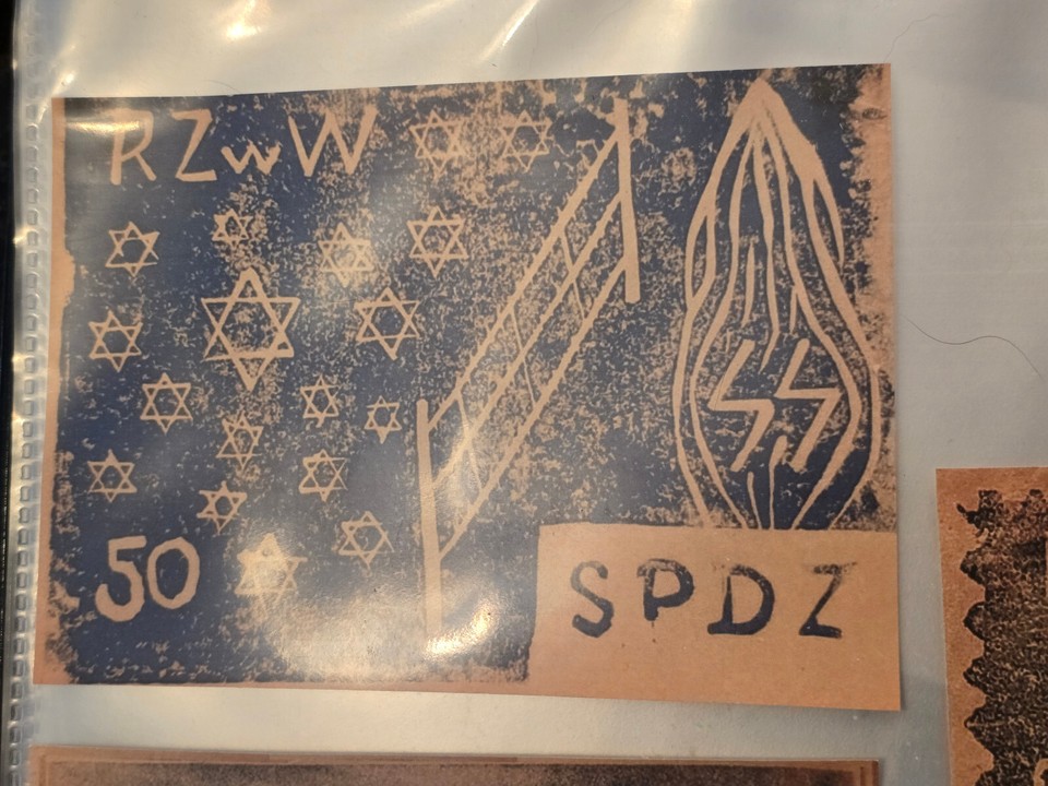 Jewish Warsaw Warschau Poland Ghetto Getto currency MONEY WW2 WWII ...