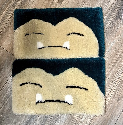 Snorlax Tufted Keyboard Rug | eBay