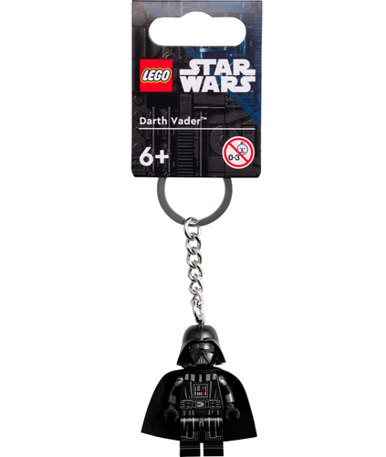 LEGO DARTH VADER MINIFIGURE KEYRING STAR WARS 854236 KEYCHAIN KEY RING ...