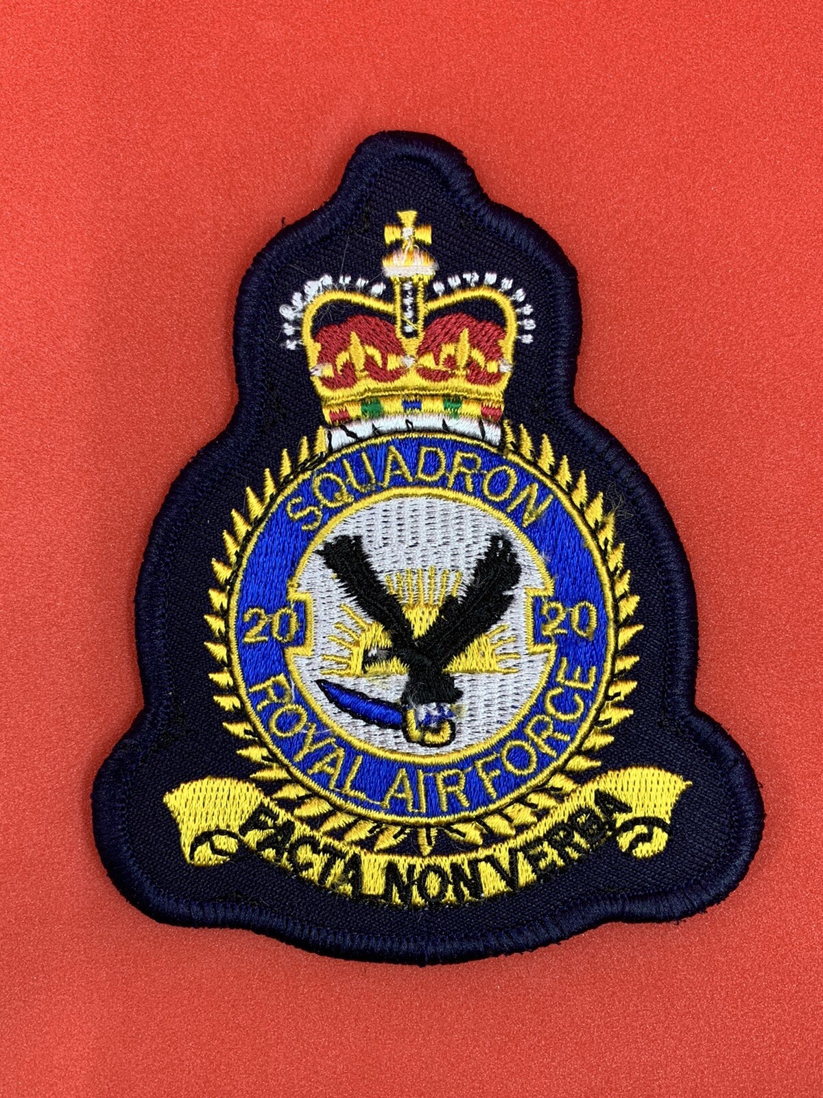 Royal Air Force Squardron Patches RAF Machine Embroidered Badges | eBay UK
