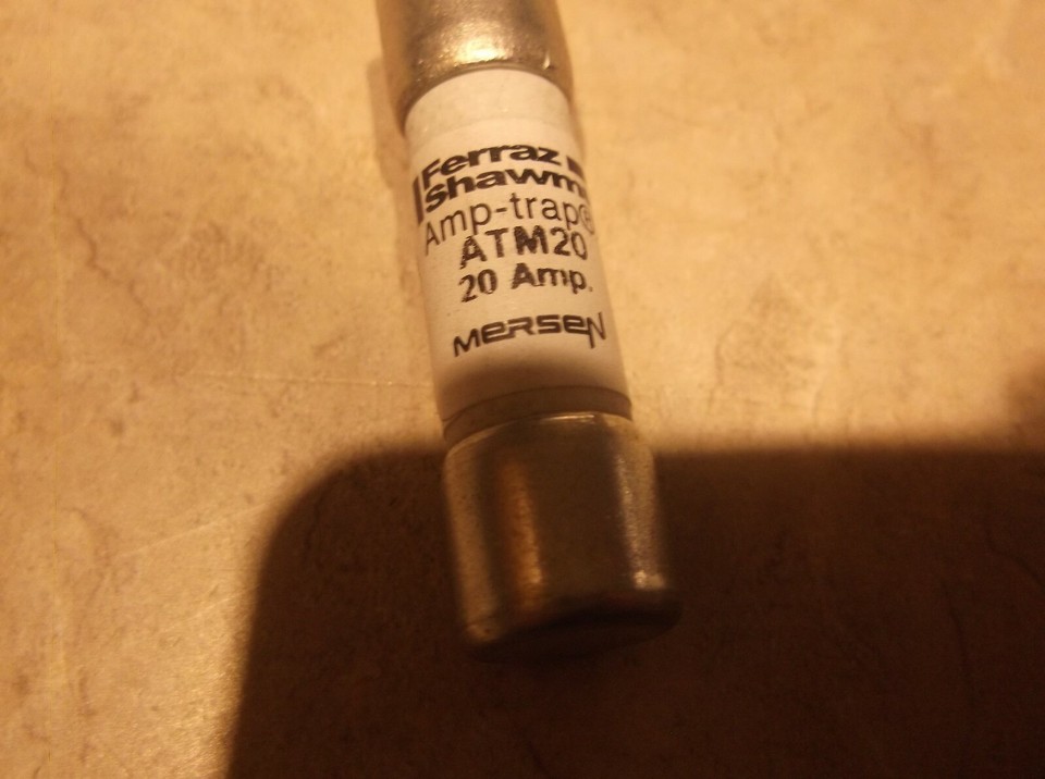 LOT OF 10 FERRAZ SHAWMUT ATM20, 20 A, AMP TRAP FUSES, 600 V AC, | eBay