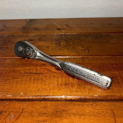 Vintage Craftsman -V- 43784 - 3/8'' Drive Quick Release Ratchet - USA ...