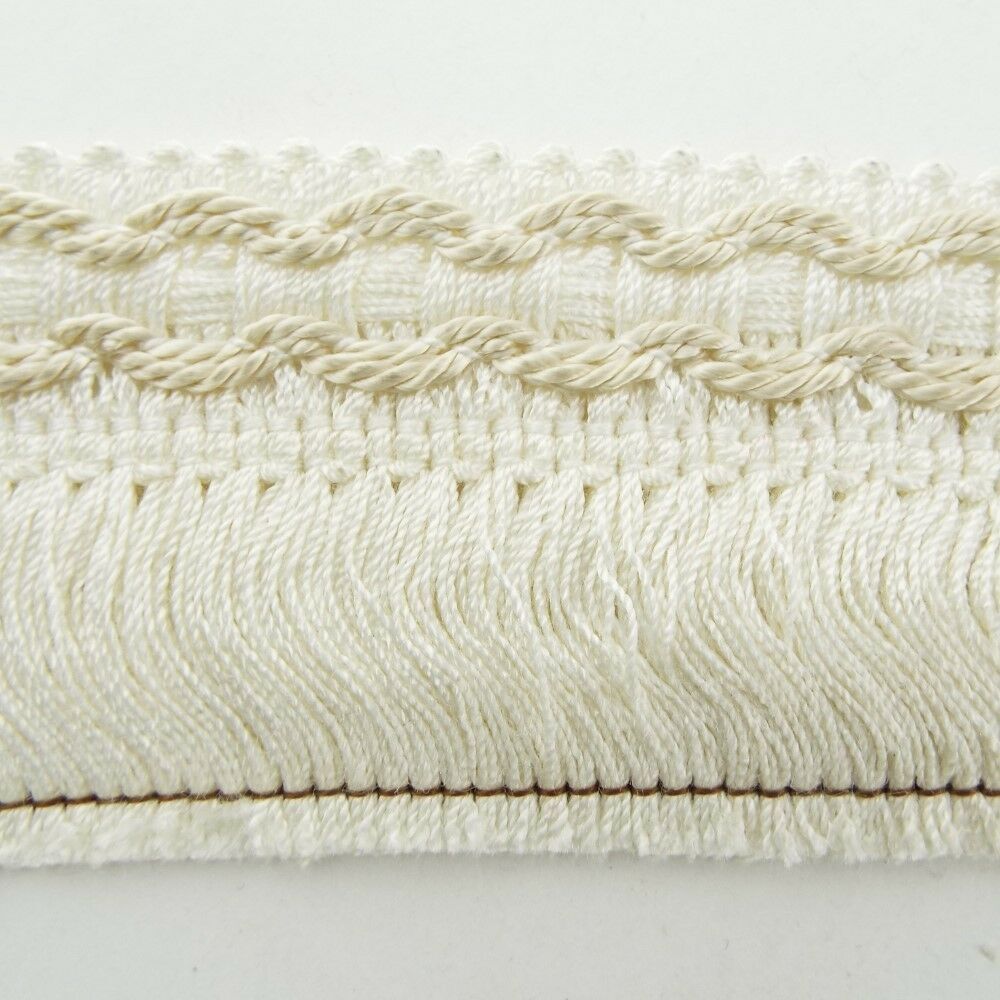 9 COLOUR 5cm Fringe Braid Gimp Edging Chair Upholstery Blind BUY 1 2 4m ...