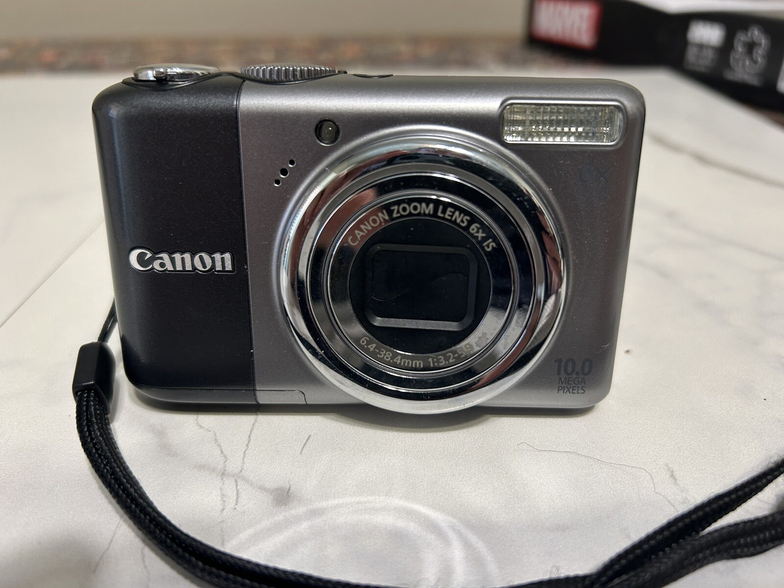 Canon PowerShot A2000 IS 10.0MP Digital Camera - Gunmetal and Silver ...