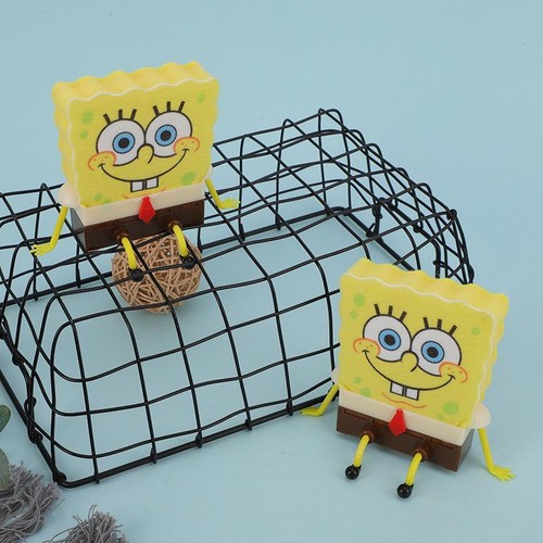 Cartoon Sponge Holder SpongeBob Kitchen Organizer Storage Drain Rack ...