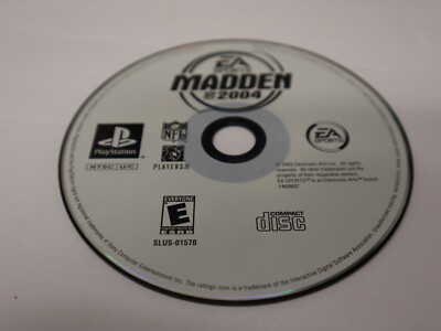 Madden NFL 2004 (PS2, 2003) Disc Only | eBay