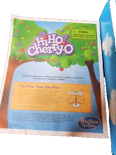 Hi Ho Cherry-O Counting & Numbers Game Hasbro (Complete) (T70) | eBay