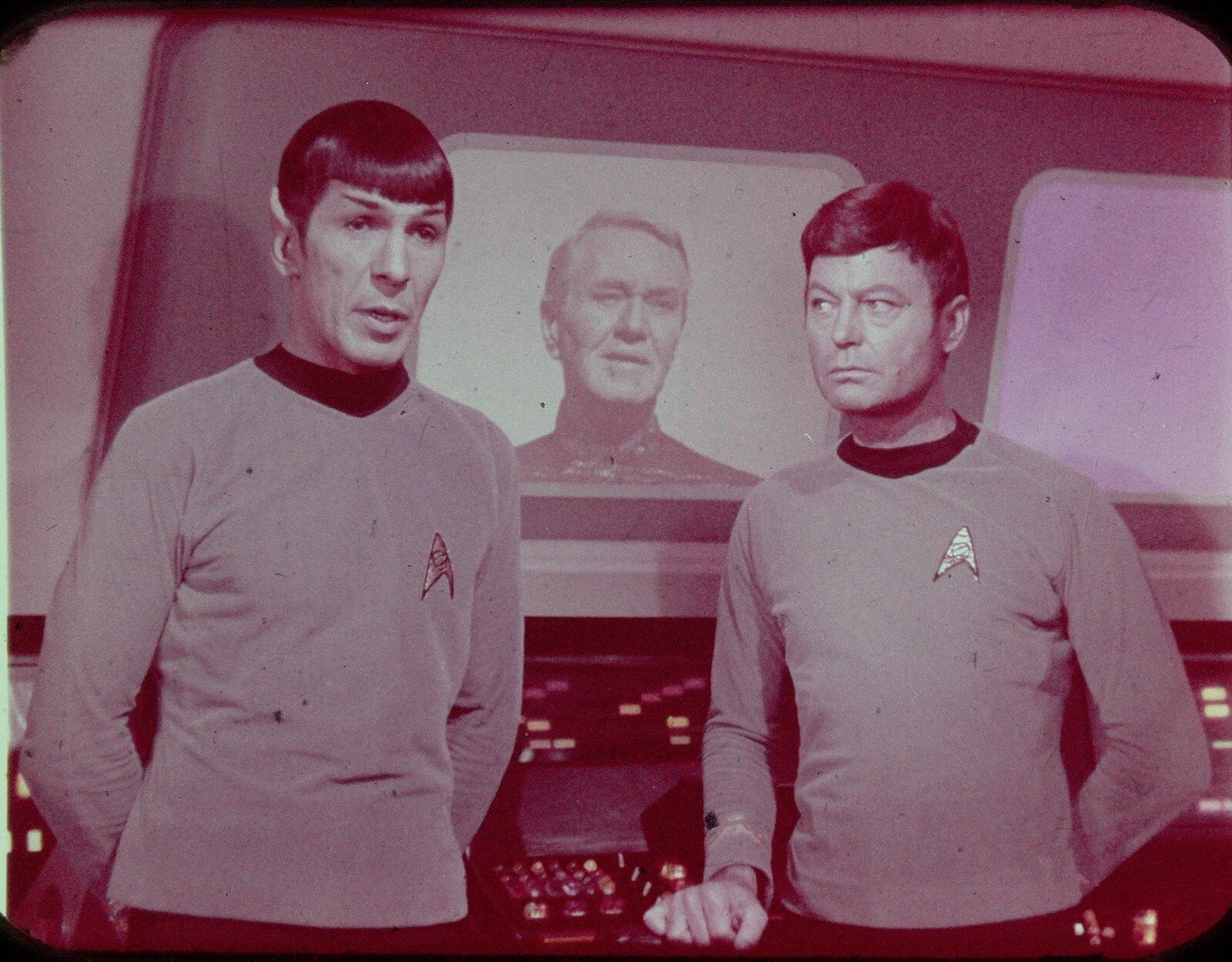 Star Trek TOS 35mm Film Clip Patterns of Force Spock McCoy Bridge 2.21. ...