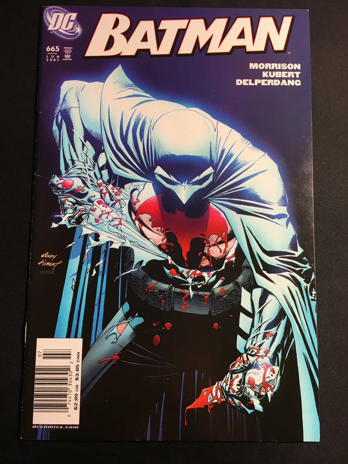 BATMAN 665 NEWSTAND KEY 1st app MICHAEL LANE NEW AZRAEL VF MORRISON ...