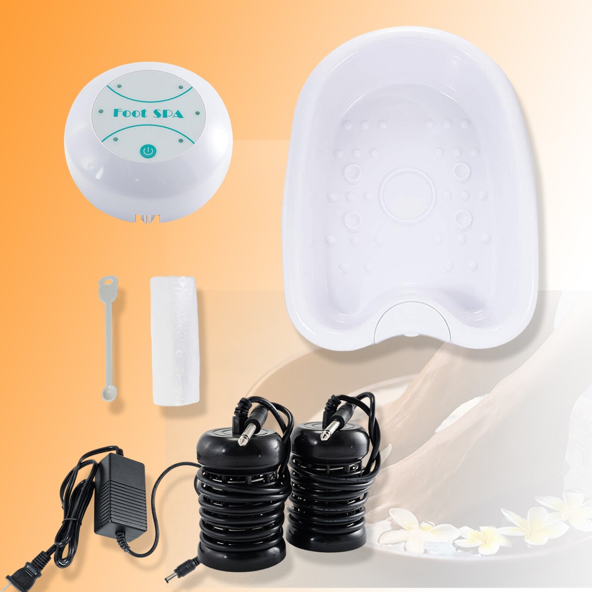 Ionic Detox Foot Bath Color Chart Ionic Spa – Barefoot Fish