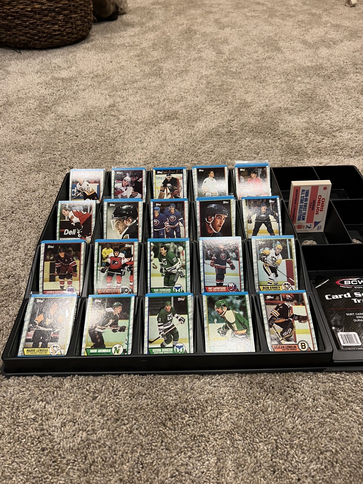 1989-90 Topps Hockey Complete Set 1-198 + 29 Stickers Set NM-MT | eBay