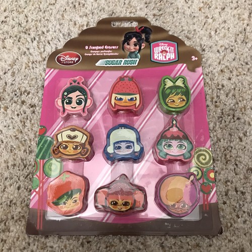 Disney Wreck-It Ralph Sugar Rush Exclusive Eraser Set | eBay