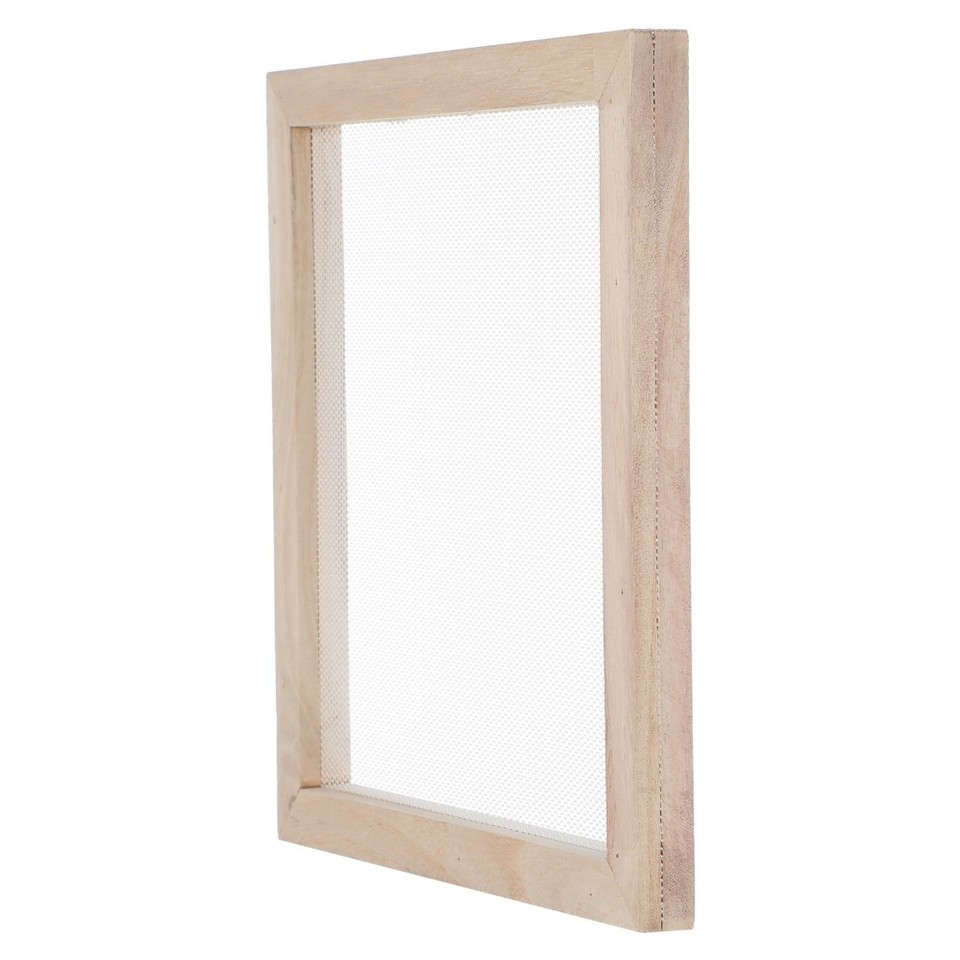 Papermaking Frame: Wooden Paper Making Frame Kids DIY Projects ...