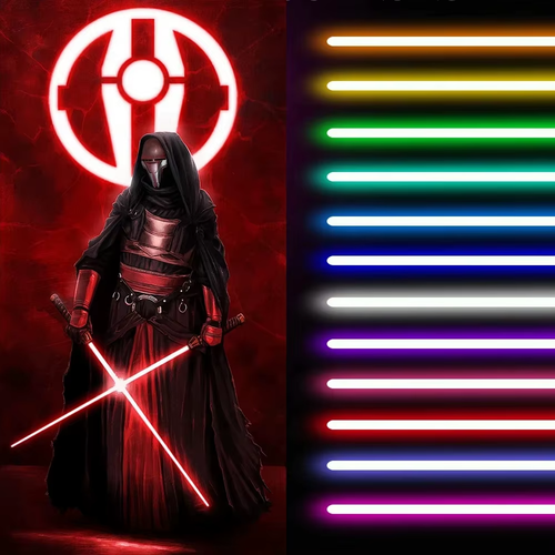RGB Metal lightsaber Laser Star War Heavy Duty Sword NEO LED Pixel De ...