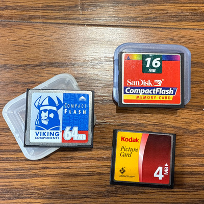 64MB Viking Components Sandisk Kodak Compact Flash Memory Card 64M Card ...