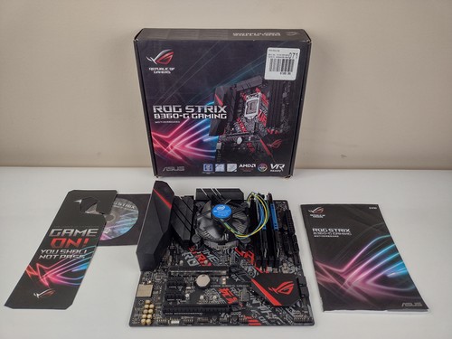 ASUS ROG Strix B360-G Gaming Motherboard - Intel I5 8400 - 16gb DDR4 ...