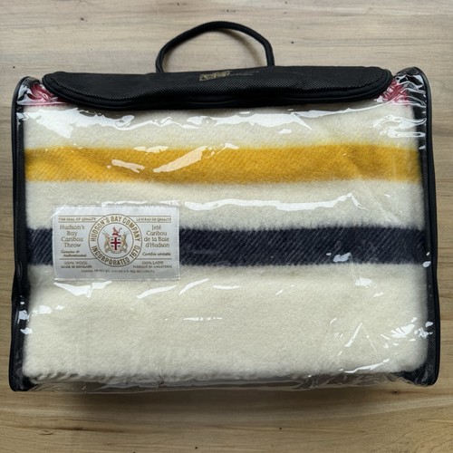 Hudson's Bay Company - HBC Stripes - Wool Caribou Throw | eBay