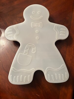 Gingerbread Man Brown Cookie & Candy Storage Container | eBay