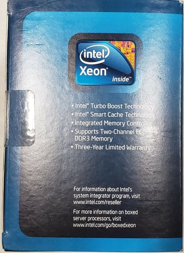 Intel Xeon X3480 3.06 GHz Quad-Core (BX80605X3480) Processor for sale ...