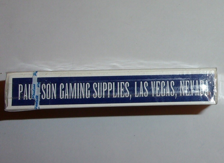 Paulson Paul Son Blue Playing Cards ALYSTRA CASINO Henderson NV 1995 ...