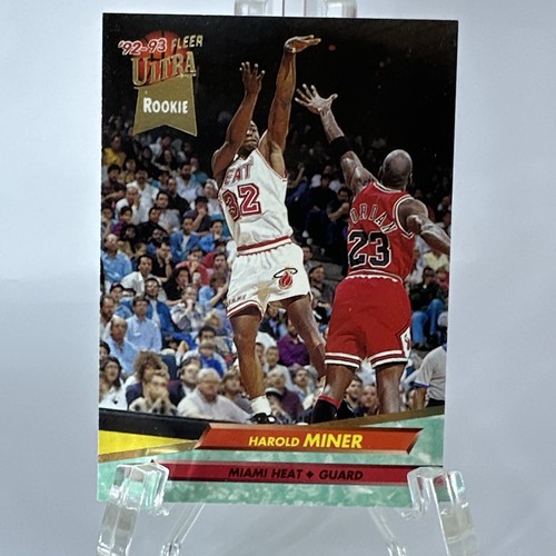 1992-93 Ultra Harold Miner Rookie Miami Heat #293 | eBay