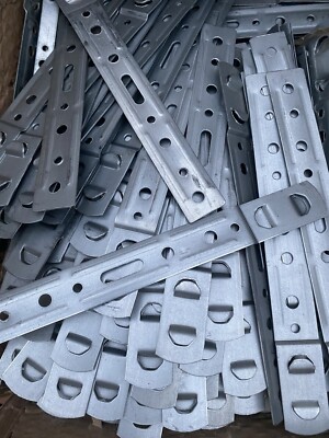 6 x Window Fixing Brackets Steel Frame Clips Lugs Mounting Anchors UPVC ...