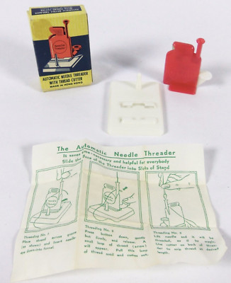 Vintage Automatic Needle Threader with Thread Cutter Vintage Sewing ...