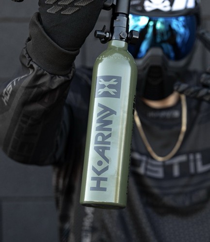 NEW HK ARMY OLIVE 26CI/3000PSI HPA COMPRESSED AIR TANK PAINTBALL ...