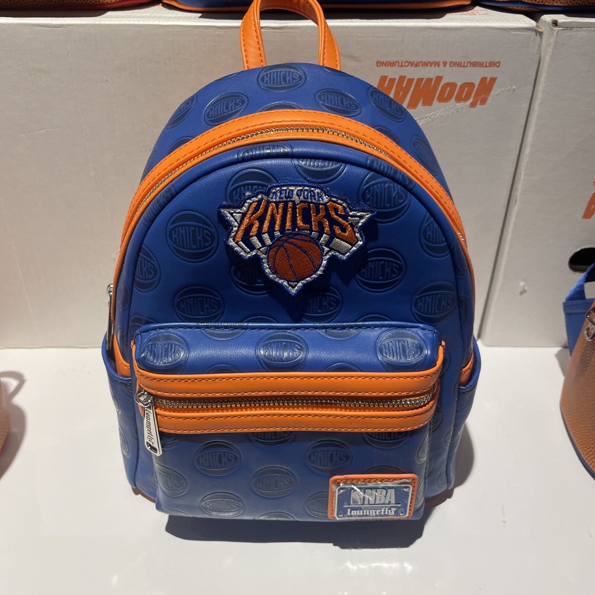 Knicks Merch Loungefly NBA New York Knicks Mini Backpack - Official ...