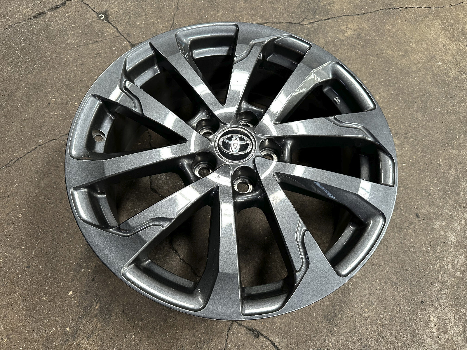 Genuine Used 18x7 TOYOTA CROSS 5x114.3 (4 Wheel) Fit Camry Estima Rush ...