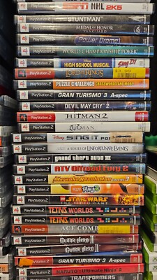 Playstation 2 (PS2) Games Lot, as low as $1! Bundle for Combined lowest ...