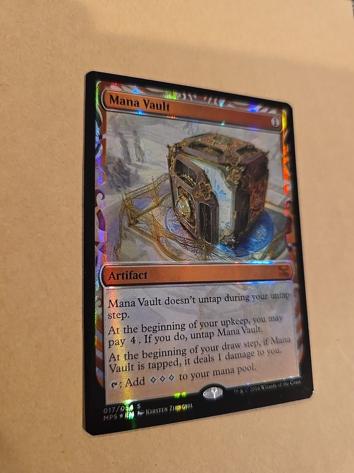 Mana Vault Kaladesh Invention Masterpiece FOIL Magic the Gathering | eBay