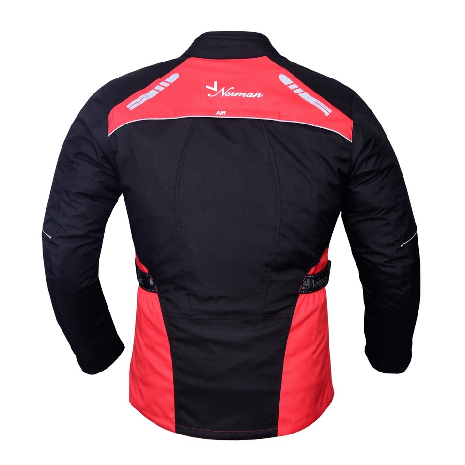 Men's Motorcycle Motorbike Jacket Waterproof Textile CE Armoured ...