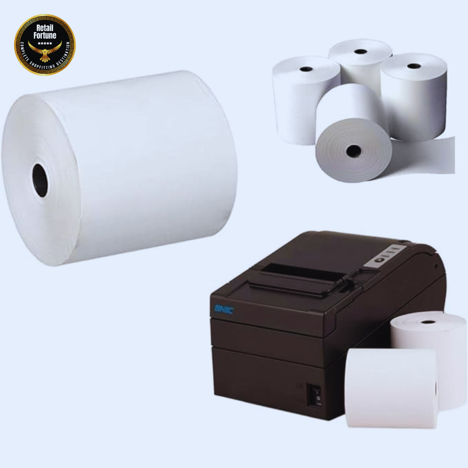 80 x 80mm x 12.7mm Thermal Paper Till Rolls Receipt Paper | eBay UK