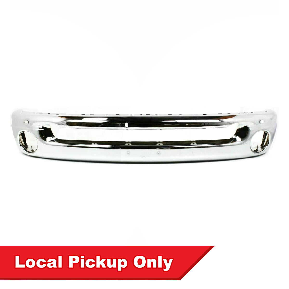 New Front Chrome Steel Bumper For 2002-2008 Dodge Ram CH1002383 ...