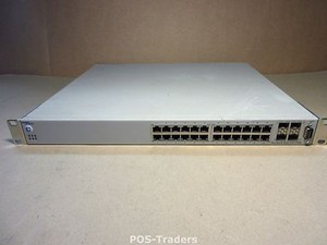 Nortel 5520-24T-PWR Baystack 24X 10/100/1000 Port Gigabit PoE Network ...