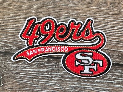 NFL San Francisco 49ers PATCH Aufnäher Bügelbild American Football US ...