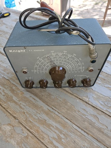 Vintage Used Knight RF Generator Signal Generator Ham Radio Equipment ...