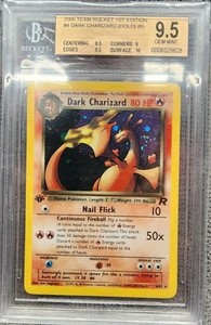 Dark Charizard 2000 Team Rocket #04/82 1st Edition Holo Price Guide ...